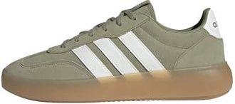 adidas Homme BARREDA Decode Shoes, Tent Green/Off White/Gum 3, 45 1/3 EU