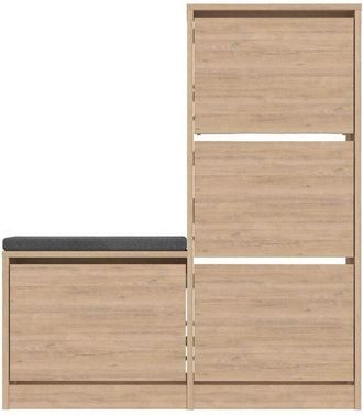 Calicosy Calicosy - Meuble à chaussures en aggloméré Dude