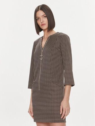 Liu Jo Kleid für den Alltag MF3413 J4050 Schwarz Regular Fit