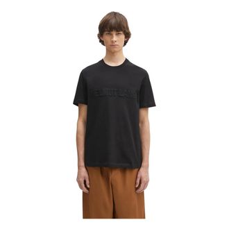 Helmut Lang T-Shirts - - Tops - Herren - Schwarzk - XL