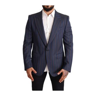 Dolce & Gabbana Blazer Sicilia - Homme - Vestes - Bleu - Taille: 2XL