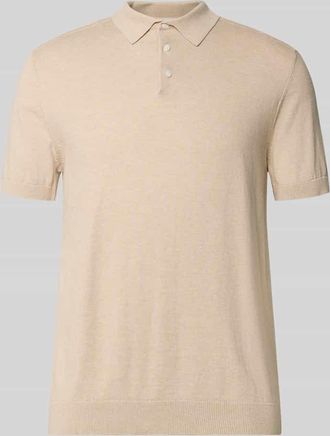 Selected Regular Fit Poloshirt aus reiner Baumwolle Modell BERG