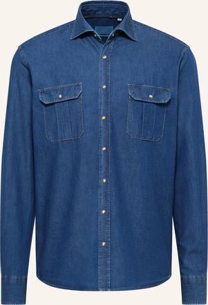 Eterna 1863 By Eterna Hemd Modern Fit blau