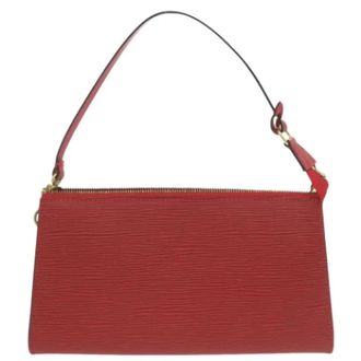 Louis Vuitton Pre-owned Cuir sacs-louis-vuitton - Femme - Pre-owned - Rouge - Taille: ONE Size