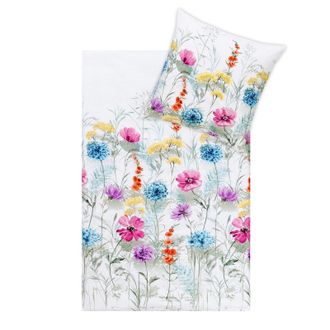 ESTELLA Estella Seersucker Bettw&auml;sche Rachel Multicolor 1 Bettbezug 135 x 200 cm + 1 Kissenbezug 80 x 80 cm