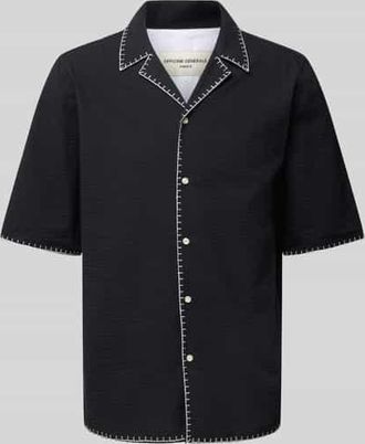 Officine G&eacute;n&eacute;rale Freizeithemd mit Knopfleiste