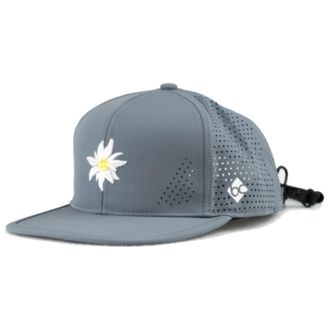 Bavarian Caps Unisex Basecap Edelwei&szlig; Outdoor v2 Snapback, Grau Blau, CX215
