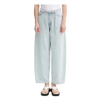 Sams&oslash;e & Sams&oslash;e Loose-fit Jeans - - Jeans - Damen - Blau - W29 L30