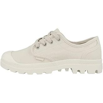 Palladium Pampa Oxford, Baskets pour Femme, Sahara 92351 210, 41.5 EU