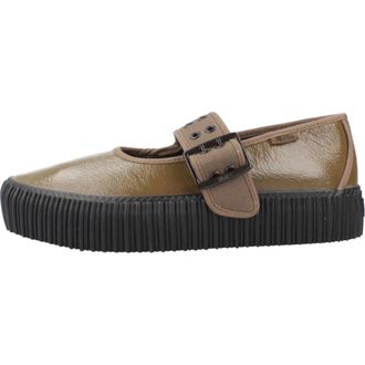 Vans Femme, Chaussures, Brun, Taille: 38 EU Mary Jane Creeper Ptnt