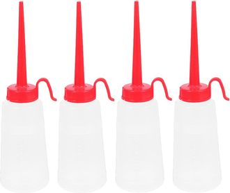 Artibetter LALAFINA 4 St&uuml;ck Pack &Ouml;lspender mit Langer D&uuml;se 160 ml aus Bruchfestem Kunststoff Pr&auml;ziser N&auml;hmaschinen&ouml;l Applikator f&uuml;r N&auml;hzubeh&ouml;r und Mechanische Wa