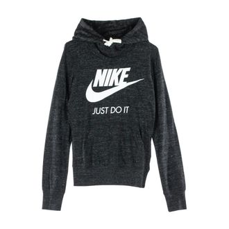 Nike Vintage Black Hoodie - - Sweatshirts & Hoodies - Damen - Schwarzk - M