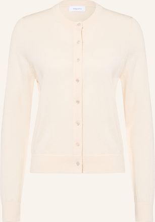 Darling Harbour Darling Harbour Strickjacke Aus Merinowolle weiss
