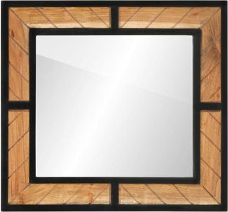 vidaXL Miroir de salle de bain 60x1x55 cm bois massif dacacia Vidaxl