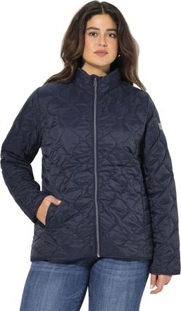 Ulla Popken Damen große Größen Übergrößen Plus Size HYPRAR Leichtstepp-Jacke, wasserdicht, recycelt