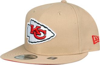 New Era 9Fifty Snapback Cap - Kansas City Chiefs Camel beige