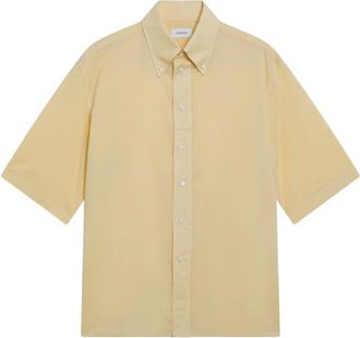 Christophe Lemaire Homme, Chemises, Jaune, Taille: 6XL Chemise &agrave; Manches Courtes