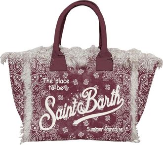 MC2 Saint Barth Femme, Sacs, Rouge, Taille: ONE Size Vanity Tote Bag