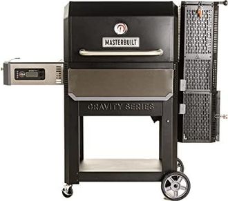 Masterbuilt Masterbuilt - Gravity Series 1050 Digitaler Holzkohlegrill + Smoker, Schwarz