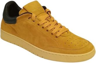 Generico Barracuda, BU3355 DAIM, Chaussures de sport Mode Suede Unisexe, Jaune vert., 43 EU