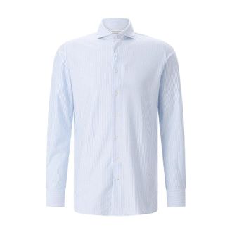 Profuomo Gestreiftes Freizeithemd - - Shirts - Herren - Blau - M