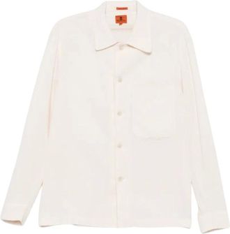 Barena Homme, Chemises, Beige, Taille: XL Button Pocket Shirt Jacket