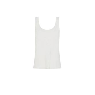 Seventy Top Tanktop aus Cady-Cr&ecirc;pe-Viskose - - Tops - Damen - Beige - S