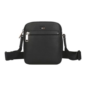HUGO BOSS Homme, Sacs, Noir, Taille: ONE Size Sac Reporter Moderne en Similpelle Noir