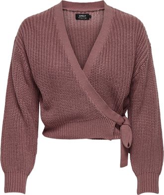 Only ONLBREDA WRAP L/S Cardigan KNT