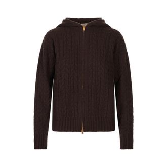 Agnona Kn12018 6K080Q - - Sweatshirts & Hoodies - Damen - Braun - M