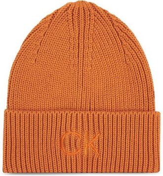 Calvin Klein Mütze Re-Lock Beanie W/Emb K60K608660 Braun