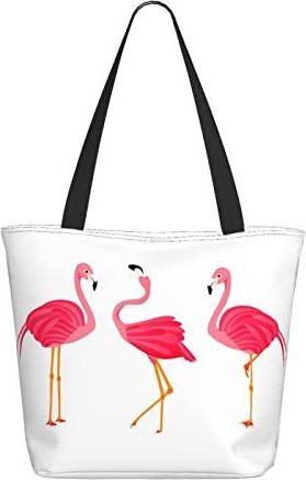 AOOEDM Joli sac &agrave; provisions pour femme Flamingos 13 x 11 x 7 pouces. Le cadeau parfait pour la Saint-Valentin. Cest de la Saint-Valentin pour maman, fille, 