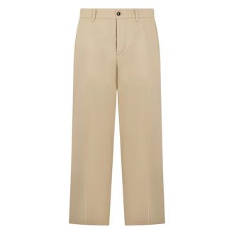 Nine In The Morning Lockere Leinenhose - - Trousers - Herren - Beige - L