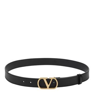 Valentino Garavani VLogo Signature G&uuml;rtel - - Accessories - Damen - Schwarzk - 80 CM