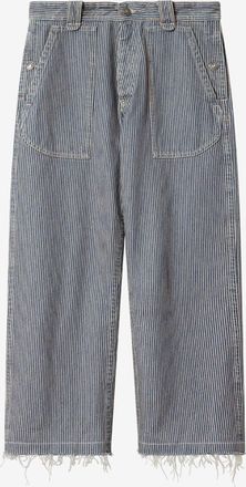 Isabel Marant Pantalon Ermina - Femme - Bleu-blanc - Taille34 - Marant &Eacute;toile