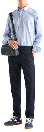 Benetton Herren Pantalone 4AC9UF02Y Jeans, Blu Scuro Denim 905