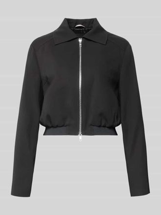 HUGO BOSS Slim Fit Kurzblazer aus reiner Viskose Modell JOCALENA