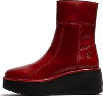 FLY London Femme HANN248FLY Fashion Boot, Rouge, 38 EU