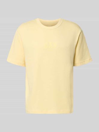 GAP T-Shirt mit Logo und Rundhalsausschnitt