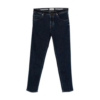 Jacob Cohen Blaue Klassische Jeans Stil Dunkle Waschung - - Jeans - Herren - Blau - W38