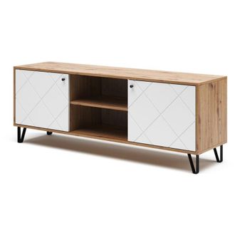 Vicco Lowboard Nizza, Artisan-Eiche, 150 x 55.2 cm Vicco