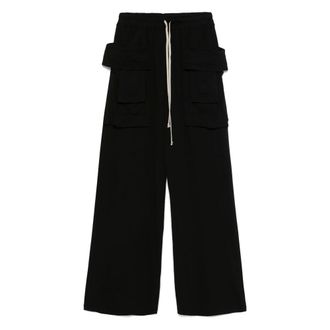 Rick Owens Homme, Pantalons, Noir, Taille: M Pantalon Cargo Jambe Large
