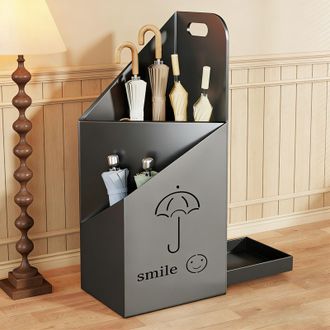 Generic Schirmst&auml;nder Regenschirm,Abtropfschale F&uuml;r Wei&szlig;fluss, Regenschirmst&auml;nder Geeignet F&uuml;r Schlafzimmer, Wohnzimmer, B&uuml;ro Und Esszimmer