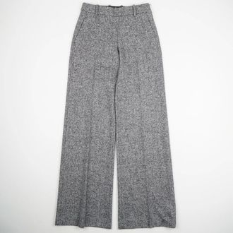 Ermanno Scervino Femme, Pantalons, Noir, Taille: 36 FR Wide Pantalons