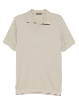 Corneliani polo en coton - Tons neutres