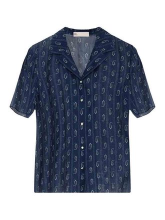 Tory Burch Chemise - Bleu
