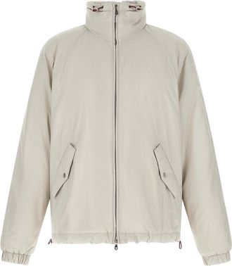 Brunello Cucinelli Casualjacke - Wei&szlig;