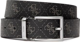 Guess Herrengürtel Guess Vezzola Belts BM7541 LEA35 Schwarz