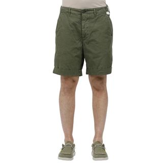 Mason's Bermuda-Shorts aus leichtem Stoff mit franz&ouml;sischen Taschen - - Shorts - Herren - Gr&uuml;n - L