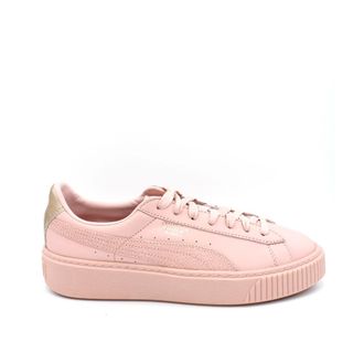 Puma Puma, Homme, Chaussures, Rose, Taille: 38 EU Baskets en Cuir à Plateforme et Lacets